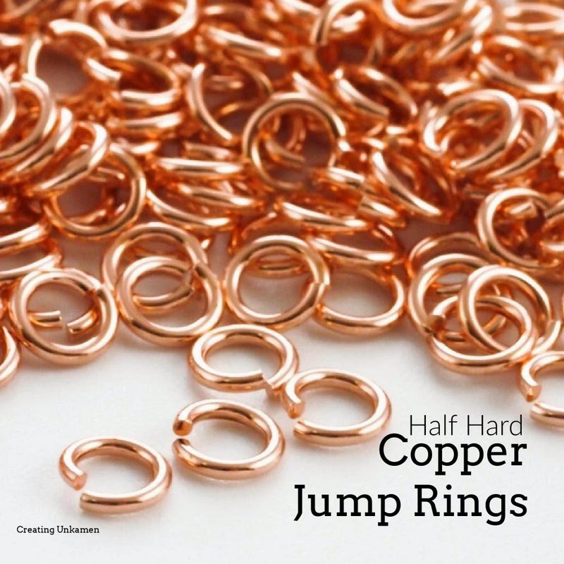14 Mm Copper Jump Ring - Etsy
