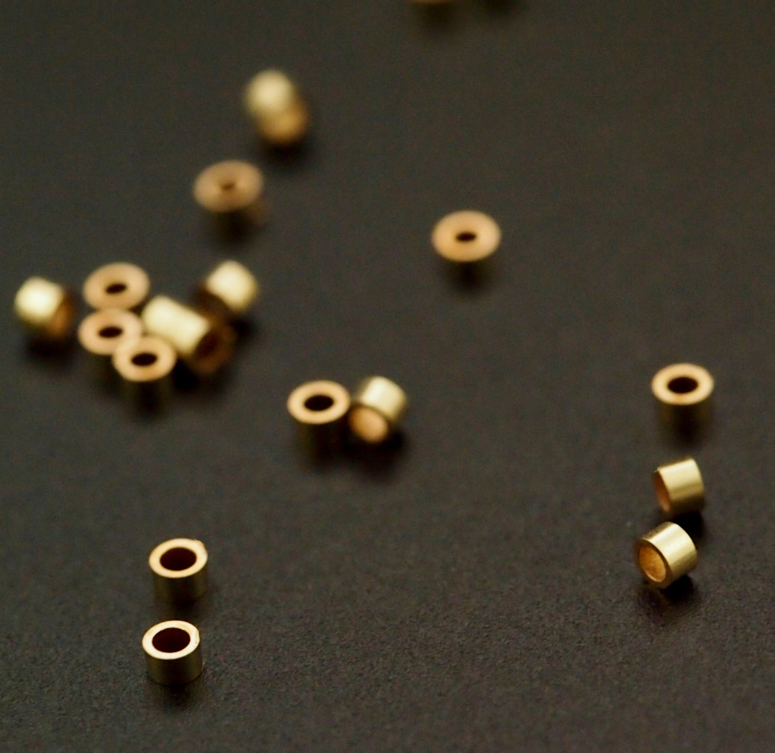 25 Crimp Tubes 14kt Gold Filled in 4 Sizes Best - Etsy