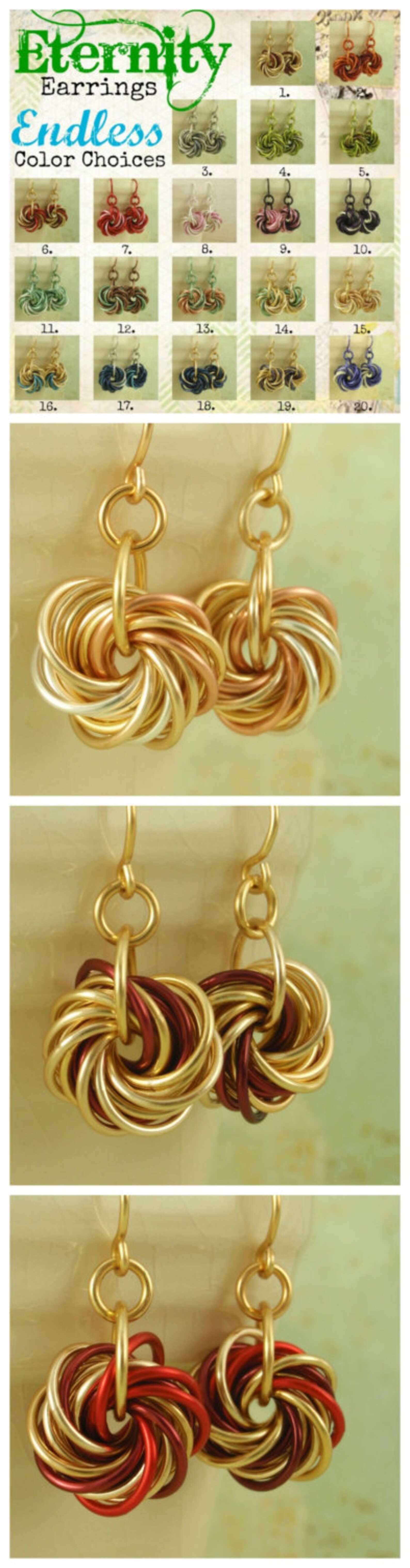 Eternity Earring Tutorial - Etsy