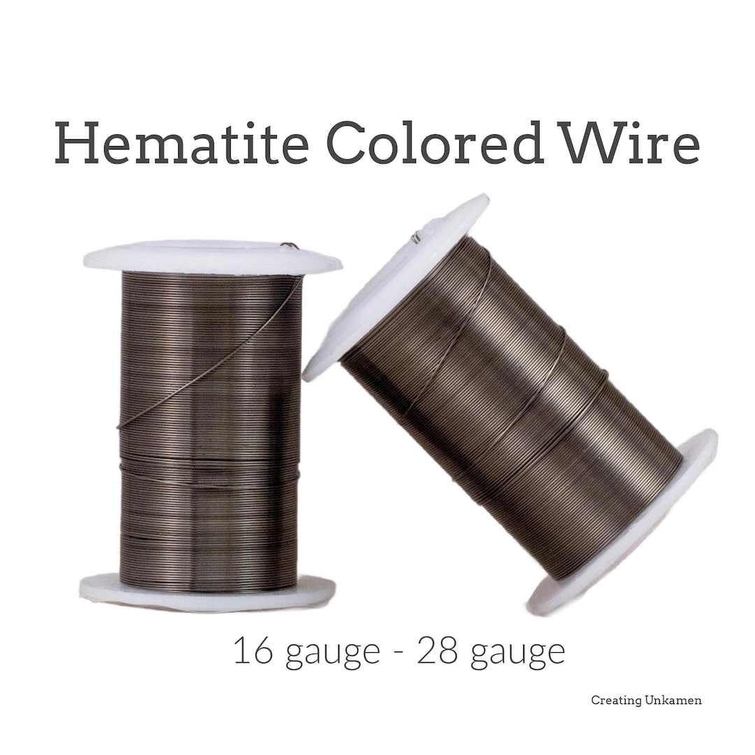 Hematite Colored Wire - Enameled Coated Copper - 100% Guarantee You ...