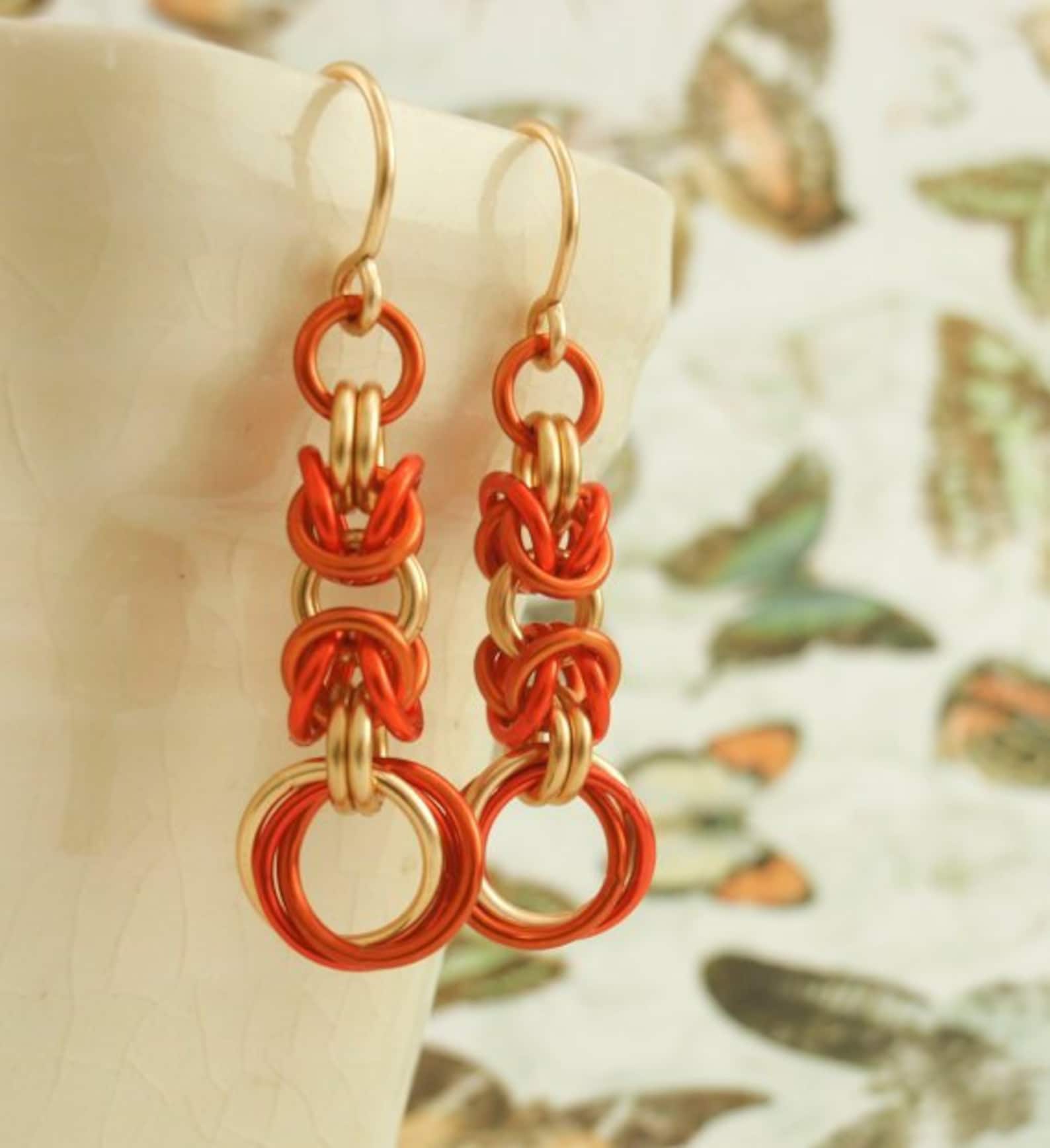 Byzantine Rose Chainmail Tutorial 9 Pages of Deluxe - Etsy