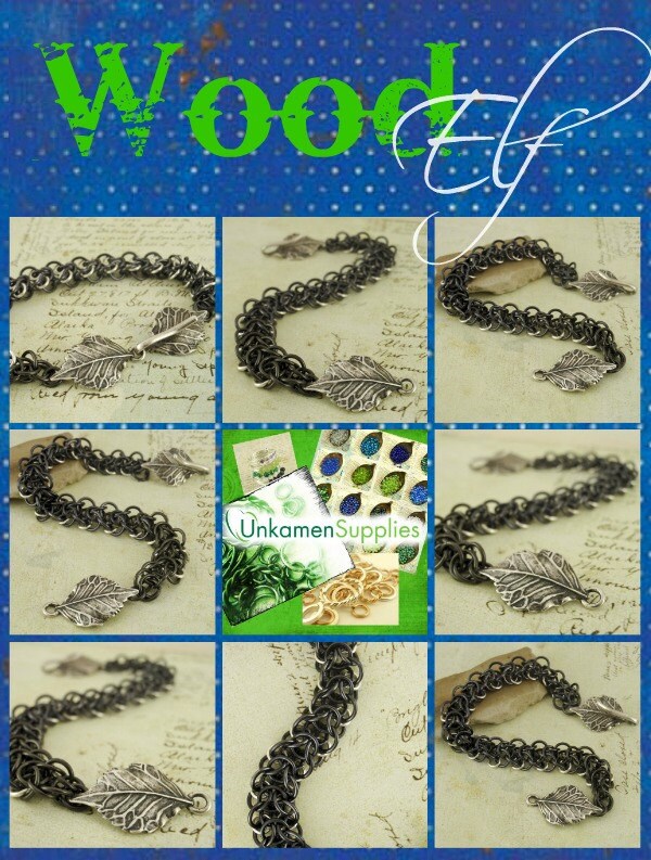 PDF Chainmail Tutorial Wood Elf Bracelet Fun for All Skill - Etsy
