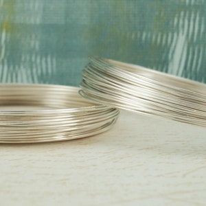 Premium Silver Plated Wire Half Hard Non Tarnish You Pick Gauge 14, 16 ...