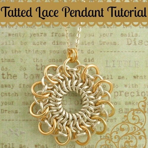 Chainmaille Pendant Tutorial - Etsy