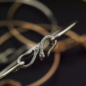 Snake S-hook Clasp - Sterling Silver - Made in the USA - 100% Guarantee ...