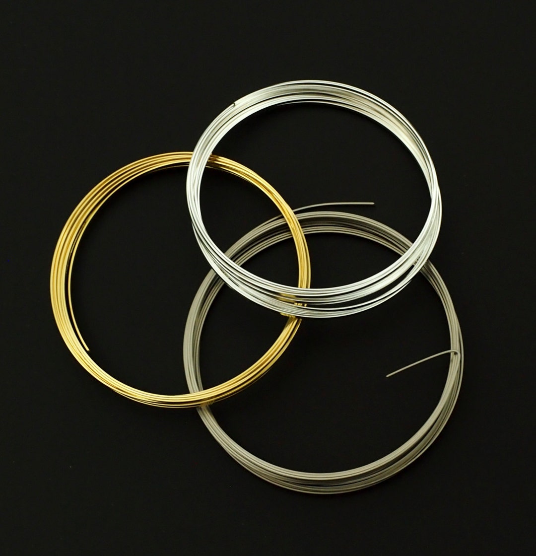 Best FLAT Bracelet Memory Wire - Made in the USA - Your Choice Silver ...