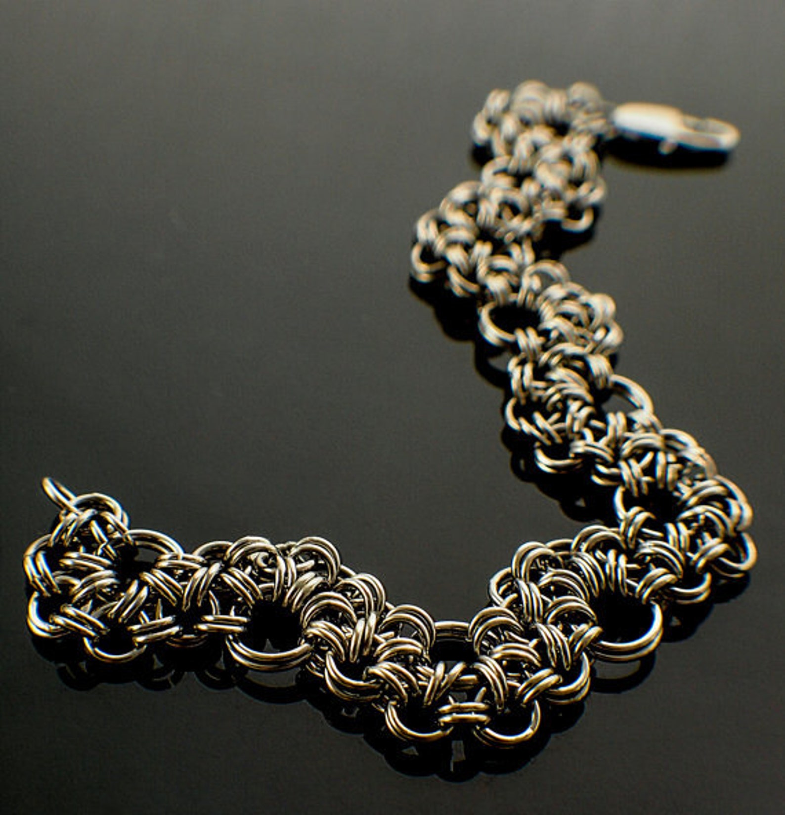 Stepping Stones Bracelet or Necklace PDF Expert Chainmaille Tutorial - Etsy Stepping Stones Bracelet or Necklace PDF Expert Chainmaille Tutorial - Etsy