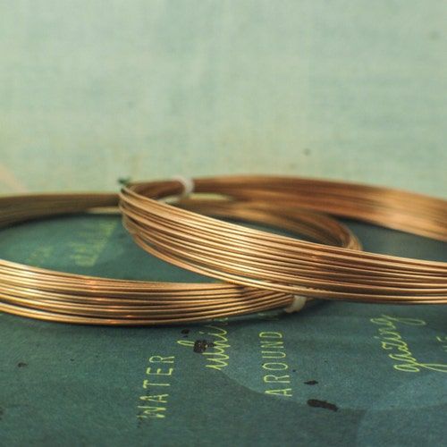 Twisted Half Round Copper Wire 100% Guarantee YOU Pick Gauge - Etsy