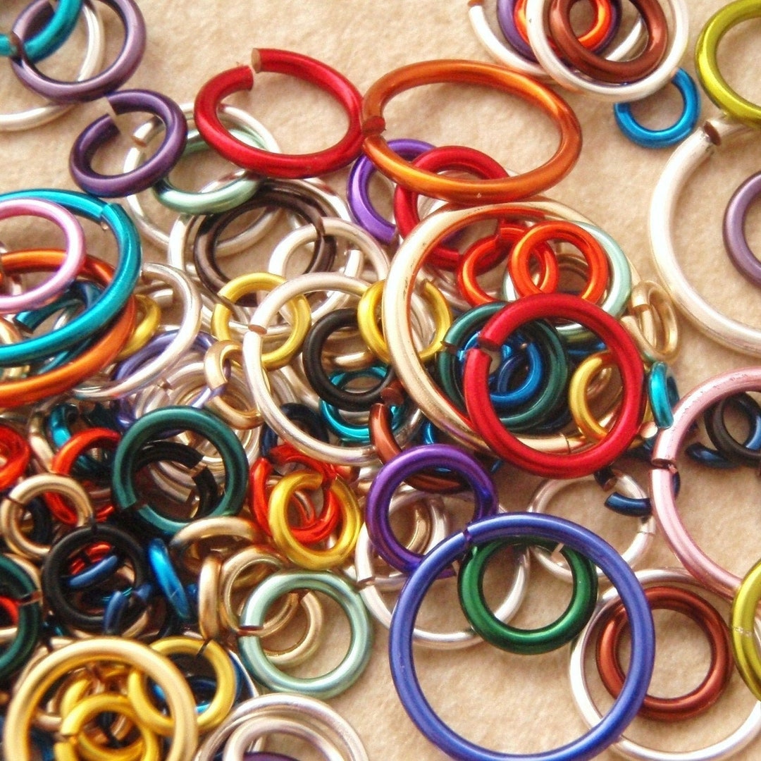 Super Jump Ring Sale - 5 Ounces - Approximately 1500 Jump Rings - A Bag ...