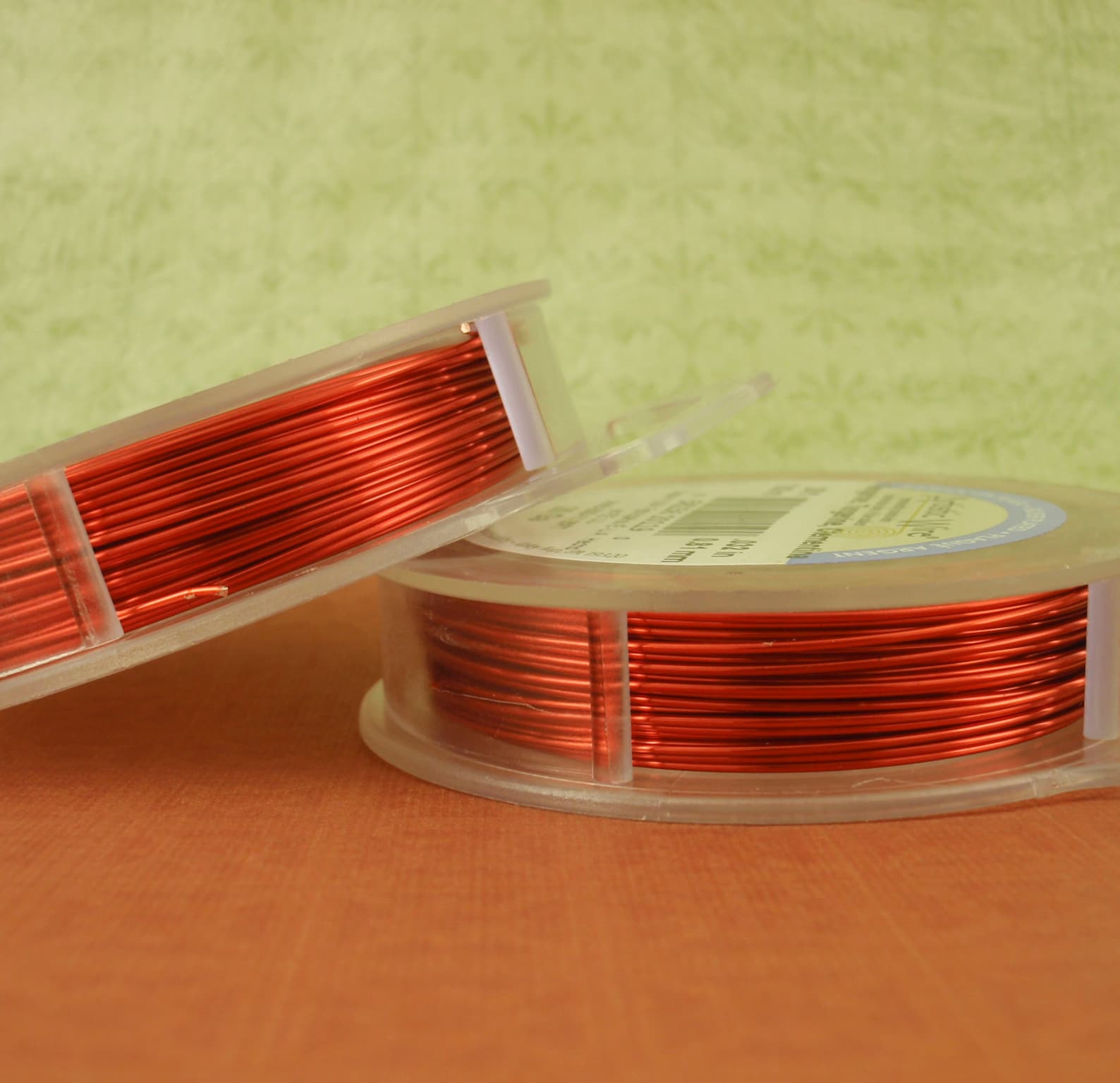 Tangerine Orange Artistic Wire Permanently Colored 18 20 - Etsy