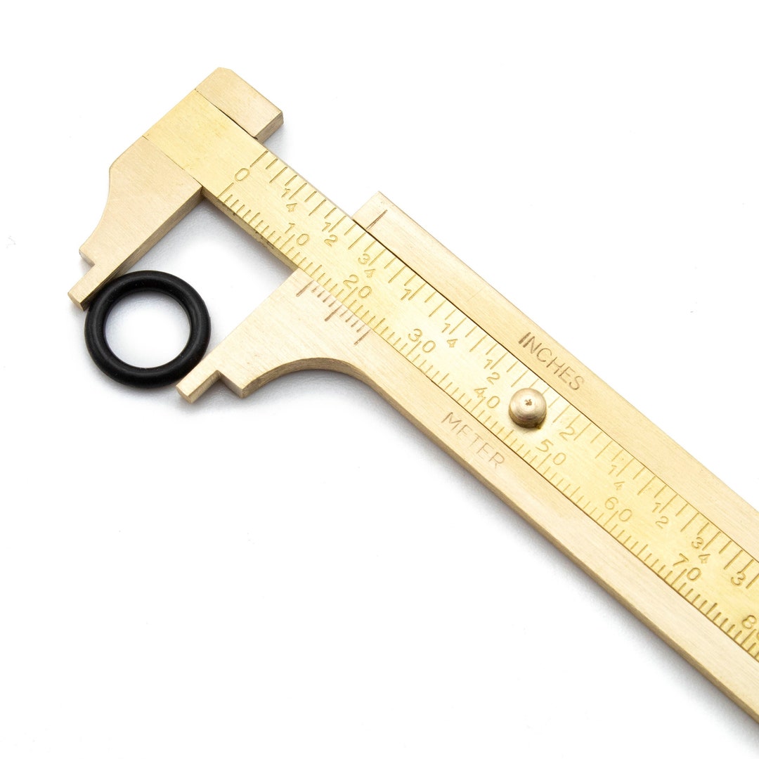Brass Slide Calipers - Great for Measuring Jump Rings, Wire and More ...