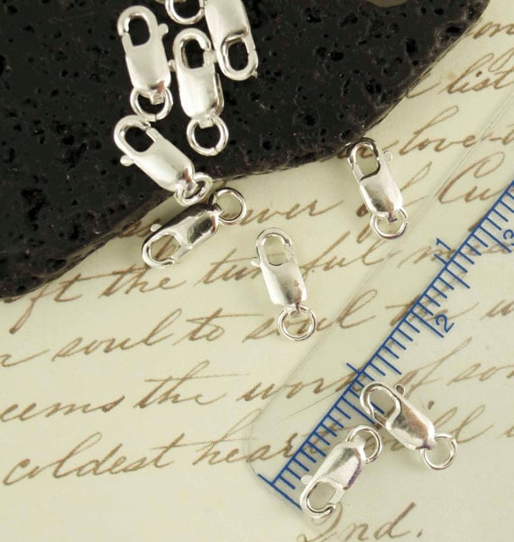 Sterling Silver Long Short Chain 4.2mm by the Foot or - Etsy