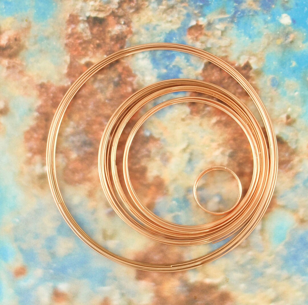 Memory Wire Sampler 39 Loops in Silver Gold Copper - Etsy