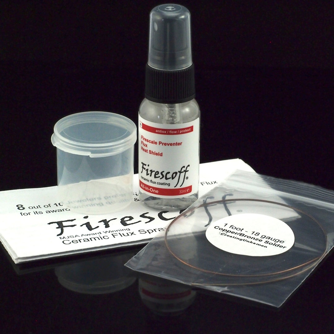 Firescoff and Solder for Copper, Bronze, Brass, Silver, Gold - Replace ...