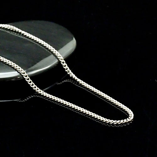 1.5mm Argentium Sterling Silver Cable Chain by the Foot or - Etsy