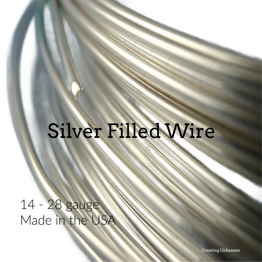 1/4 Troy Ounce Silver Filled Wire Half Hard & Dead Soft 14, 16, 18, 20 ...