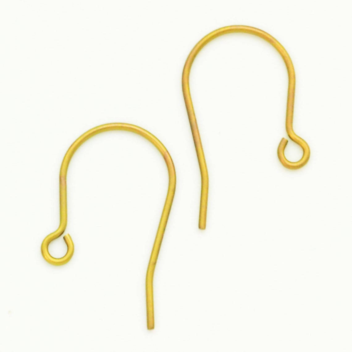 5 Pairs Hypoallergenic Titanium Ear Wires in 20 Anodized - Etsy