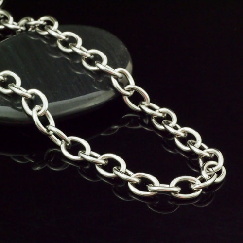 4.3mm Stainless Steel Cable Chain by the Foot or Finished | Etsy