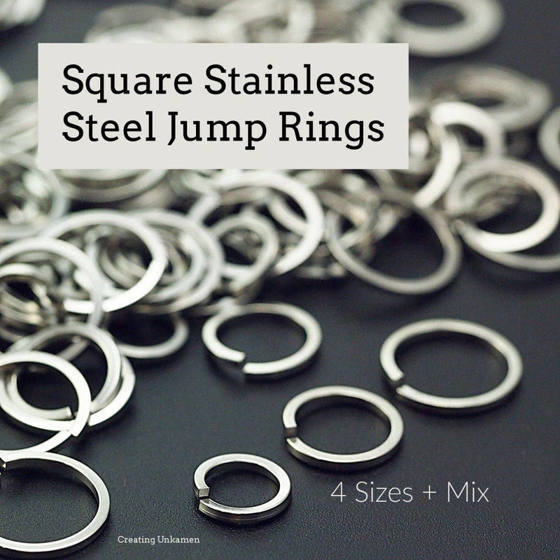 Saw Cut Jump Rings - Etsy UK
