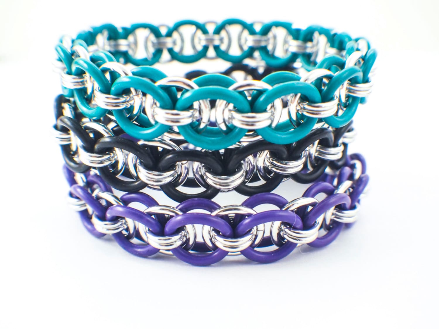 Version I Stretchy Parallel Chain or Helm Weave Chainmaille | Etsy