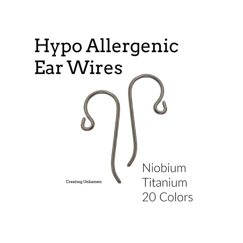 Niobium Ear Wire Earrings - Etsy Canada