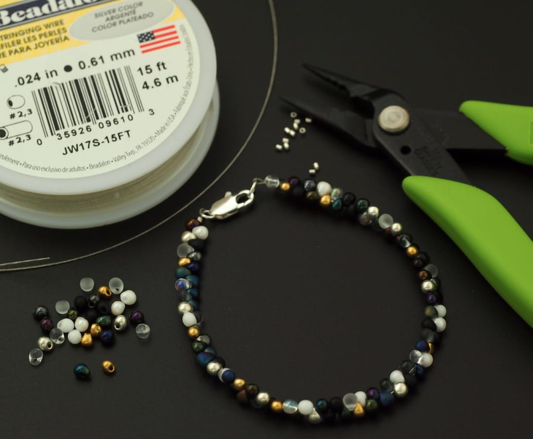 My First Stringing Jewelry Kit - Complete Kit or Kit With Tools - 100% ...