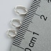 12 Argentium Sterling Silver Oval Jump Rings You Pick 20 18 - Etsy