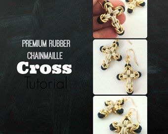 Chainmaille Cross - Etsy