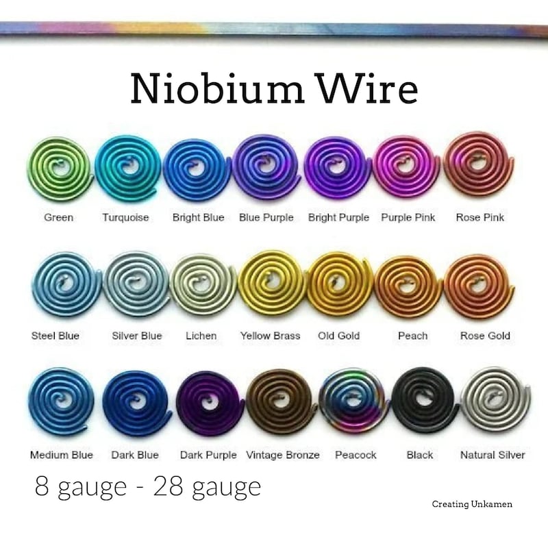 Niobium Jewellery - Etsy