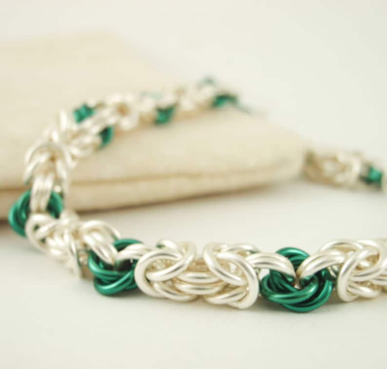 Byzantine Rose Chainmail Tutorial 9 Pages of Deluxe - Etsy