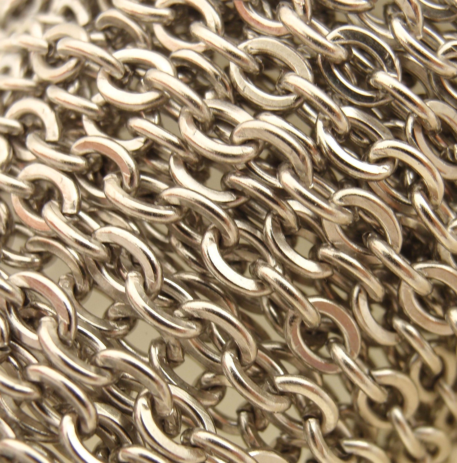 Chain Stainless Steel 3.3mm Links -316L - Top Shelf - by the Foot or ...