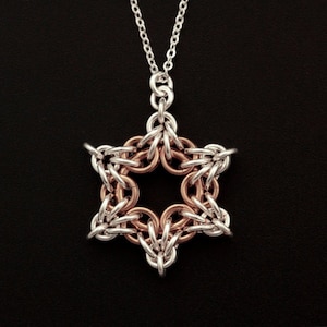 Star Bright Tutorial - Chainmaille Jewelry PDF Intermediate Pendant or ...