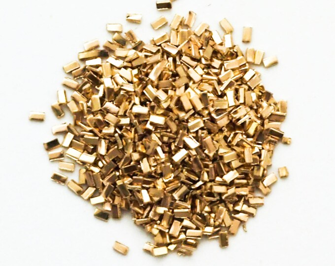 Yellow Silver Solder Chips for Soldering 14kt Gold Filled and - Etsy