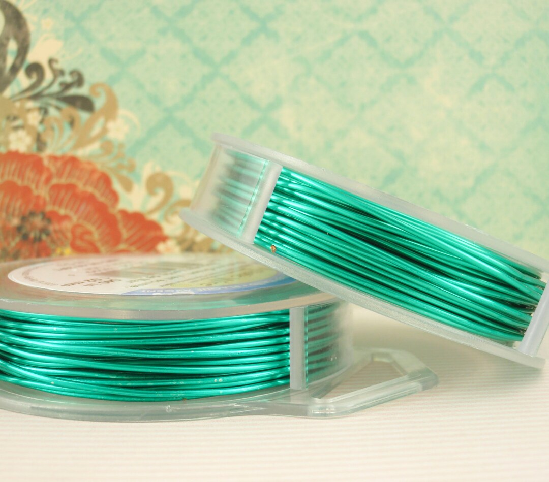 Seafoam Green Artistic Wire - Permanently Colored - You Pick Gauge 18 ...