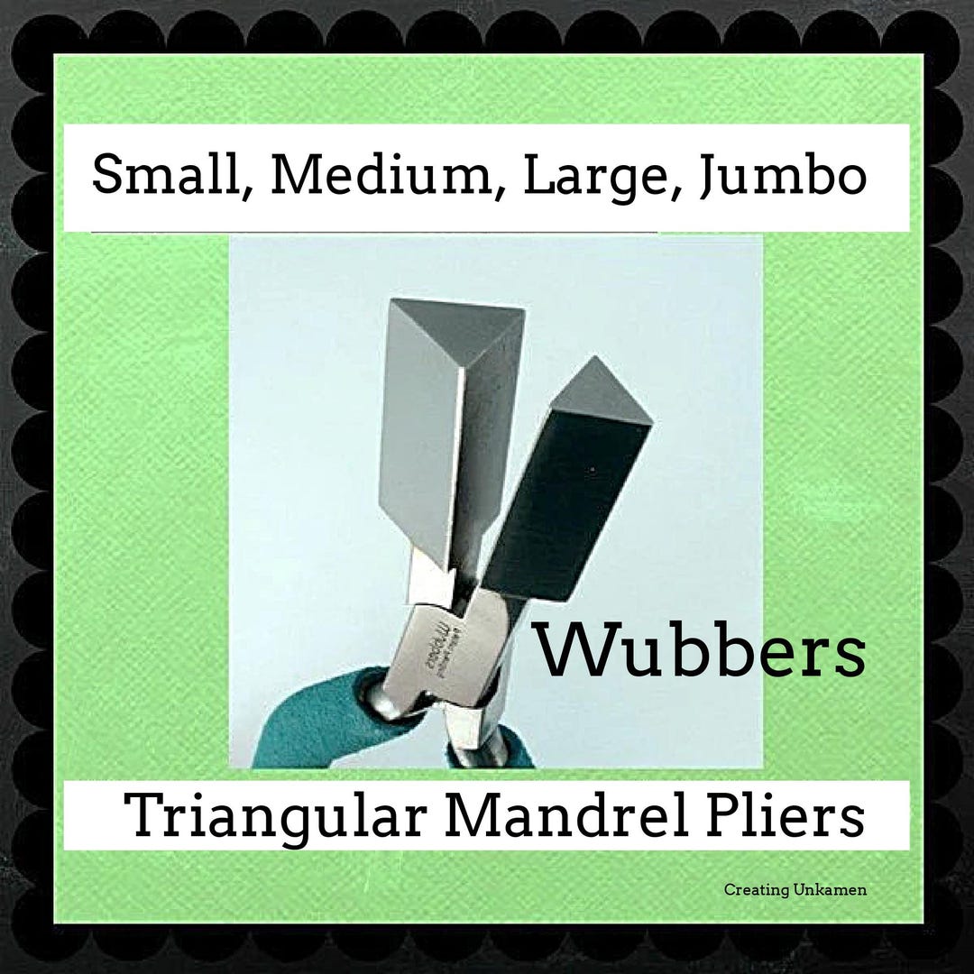 Wubbers Small, Medium, Large or Jumbo Triangular Mandrel Pliers ...