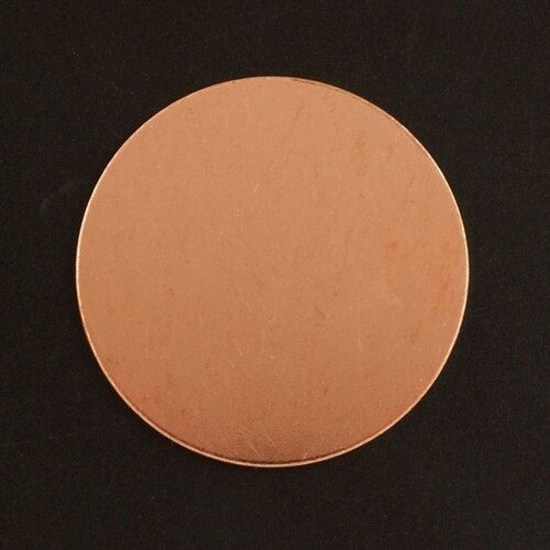 Stamping Blanks Copper 18 Gauge Round You Choose the Size - Etsy