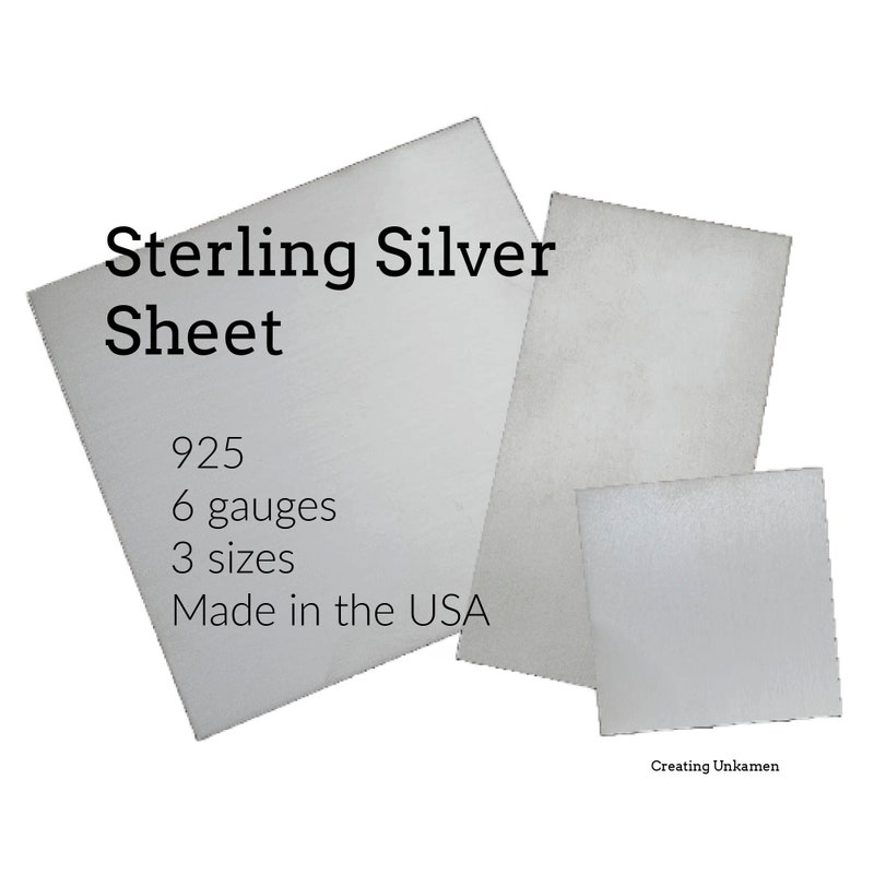 Metal Jewelry Blank Sheet - Etsy