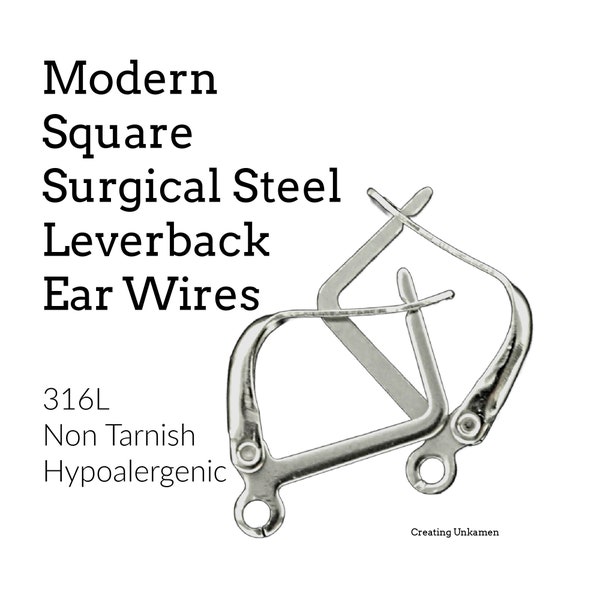 Stainless Steel Earwires - Etsy