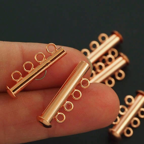 4 Slide Lock Clasps 2 3 4 5 Strands You Pick From 7 | Etsy