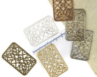 Filigree Rectangle | Etsy