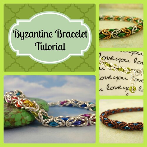 PDF Chainmail Tutorial Byzantine Drops Perfect for | Etsy