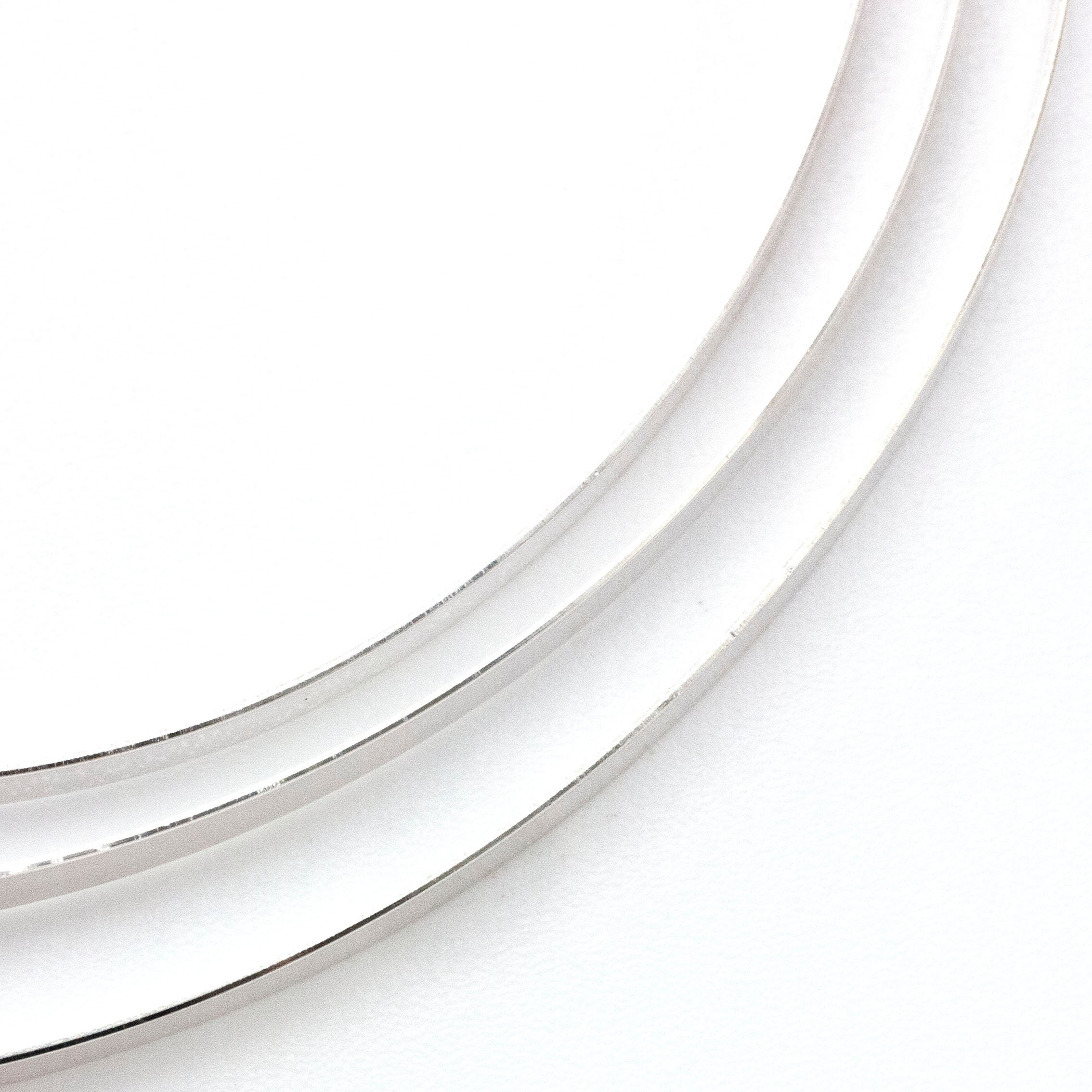 24 Gauge Sterling Silver Strip Bezel in 1/8, 1/4, 3/16 or 1 Inch - by ...