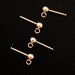 Titanium Ear Wires 10 Pairs With Outside Loop Made in the USA - Etsy