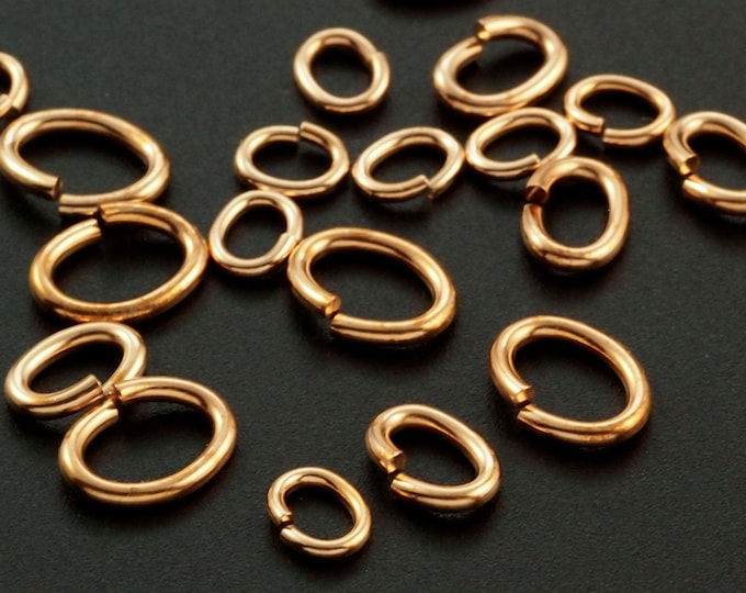 200 Tierracast Medium Oval Jumprings 4mm X 6mm 20 G 20 Gauge - Etsy