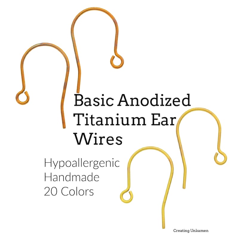 Titanium Earrings - Etsy