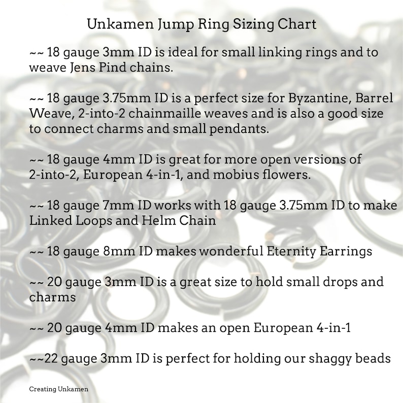 Jump Rings 100 Handmade Vintage Bronze 24, 22, 20, 18, 16, 14 Gauge ...