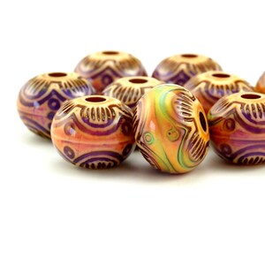 5 Mood Beads - 5 Colorful Choices With Thermo - Sensitive Liquid ...