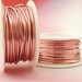 Rose Gold Colored Wire Enameled Coated Copper 100% - Etsy