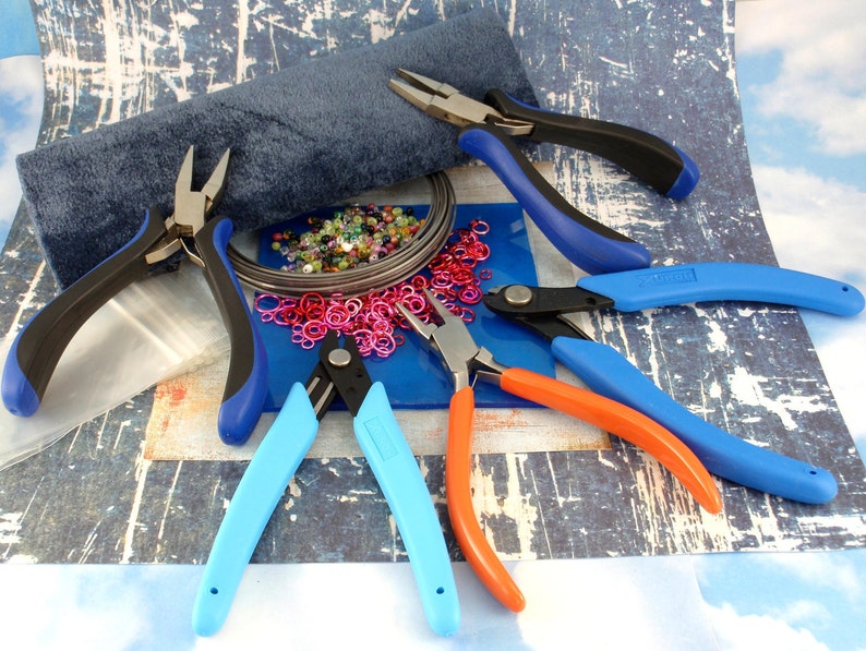 Beginners Jewelry Tool Kit Everything You Need to Start - Etsy