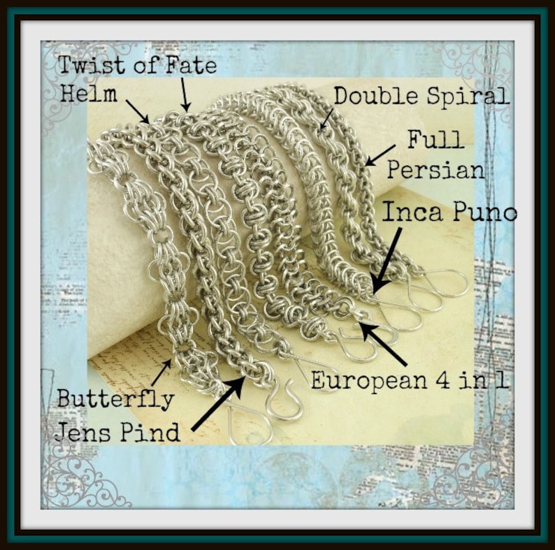 PDF Chainmail Jewelry Tutorial - Craft Faire - Fun for All Skill Levels ...